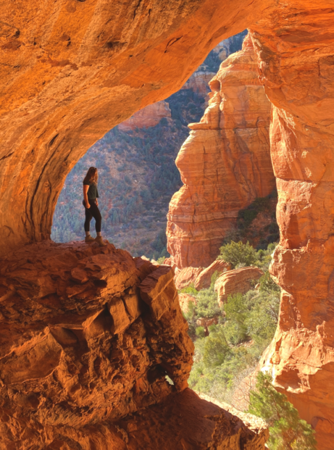 Exact Directions to Keyhole Cave in Sedona - Danielle Outdoors