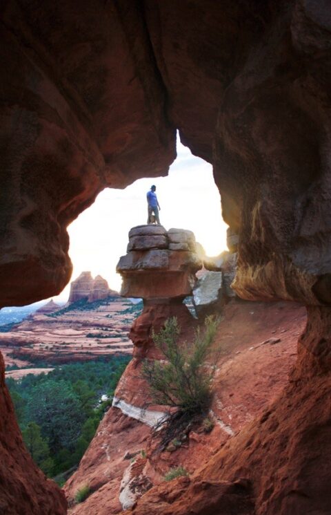 Merry Go Round Rock: How to Find this Popular Sedona Cave - Danielle ...