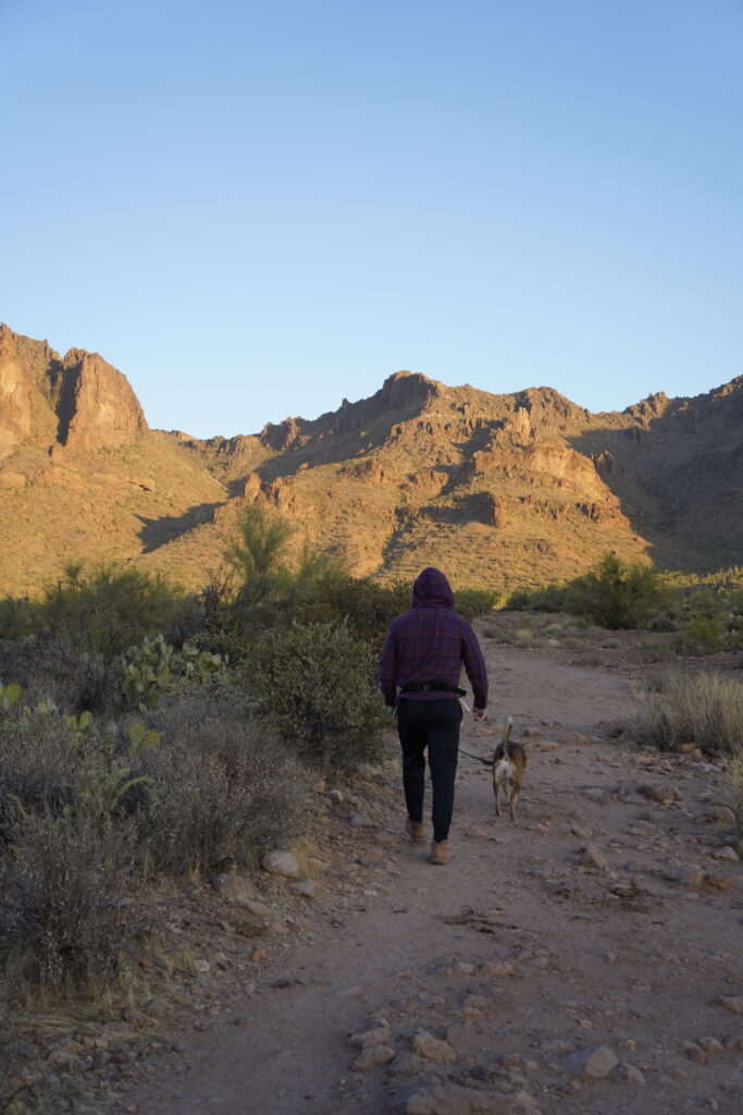 Hike to the Shaka Cave in the Superstition Mountains